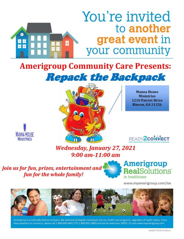 Ready 2 Connect | Repack the Backpack